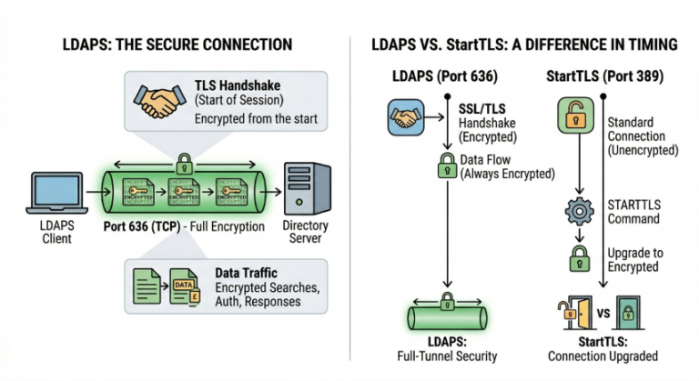 LDAPS Port 636 – Secure LDAP over SSL/TLS — Port Lookup